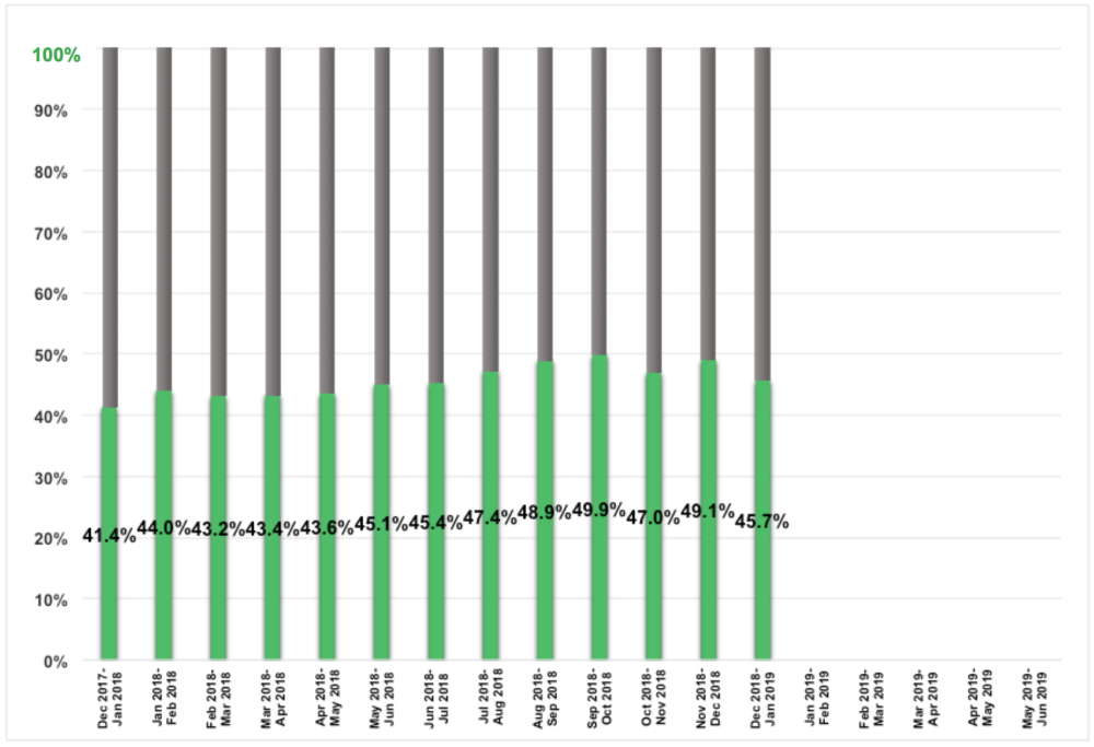 Monthly Financial Update - January 1, 2019 - GoGreenDollar